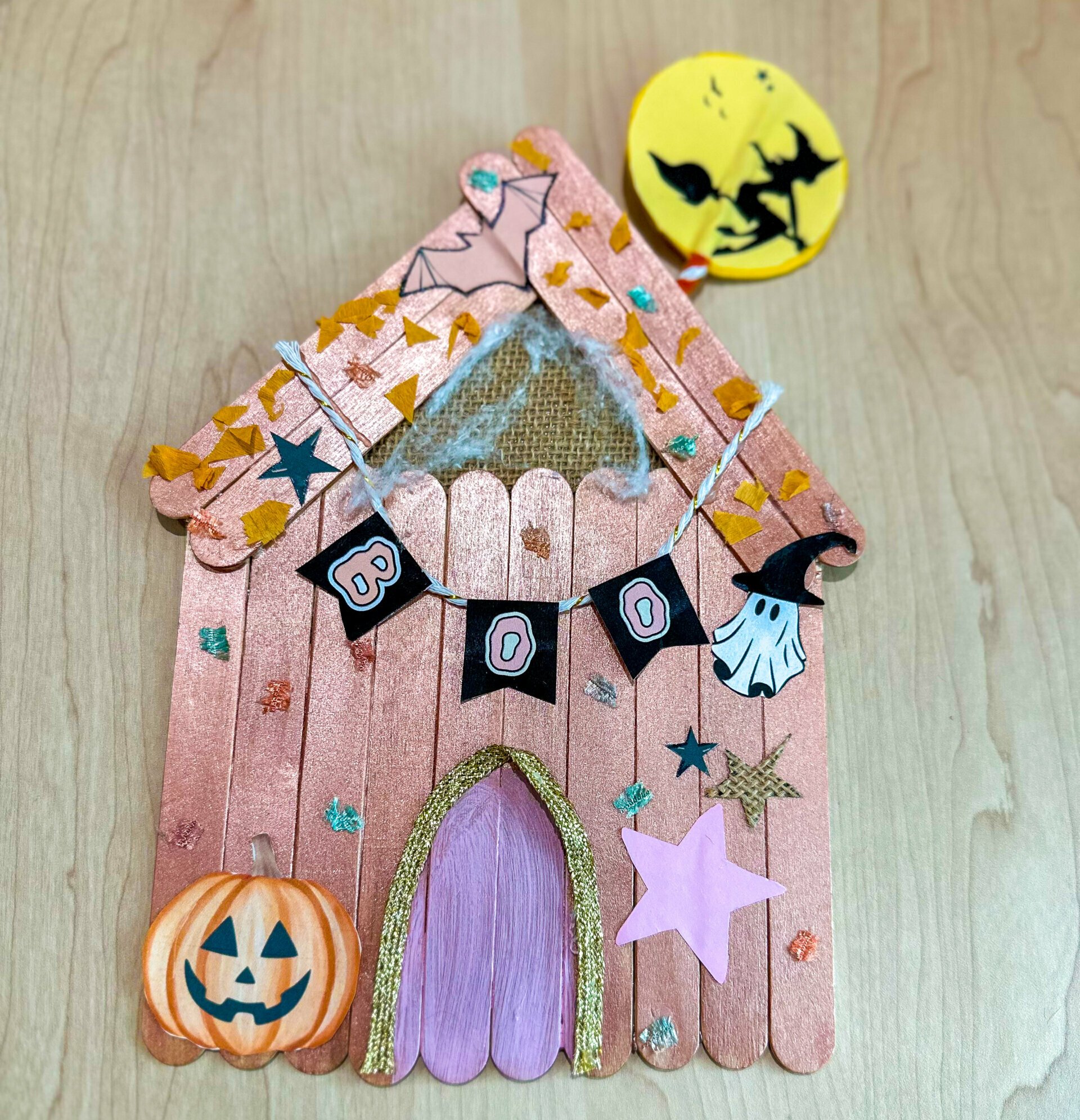 Haunted House Template: DIY Halloween Craft - Treasure Coast Mom